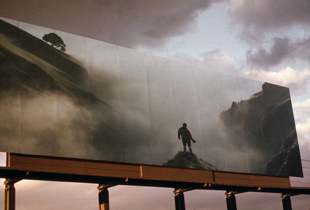 Travel nature billboard sign | Free Photo - rawpixel