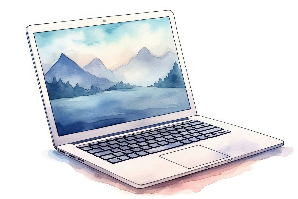 Laptop computer portability electronics. | Free Photo - rawpixel