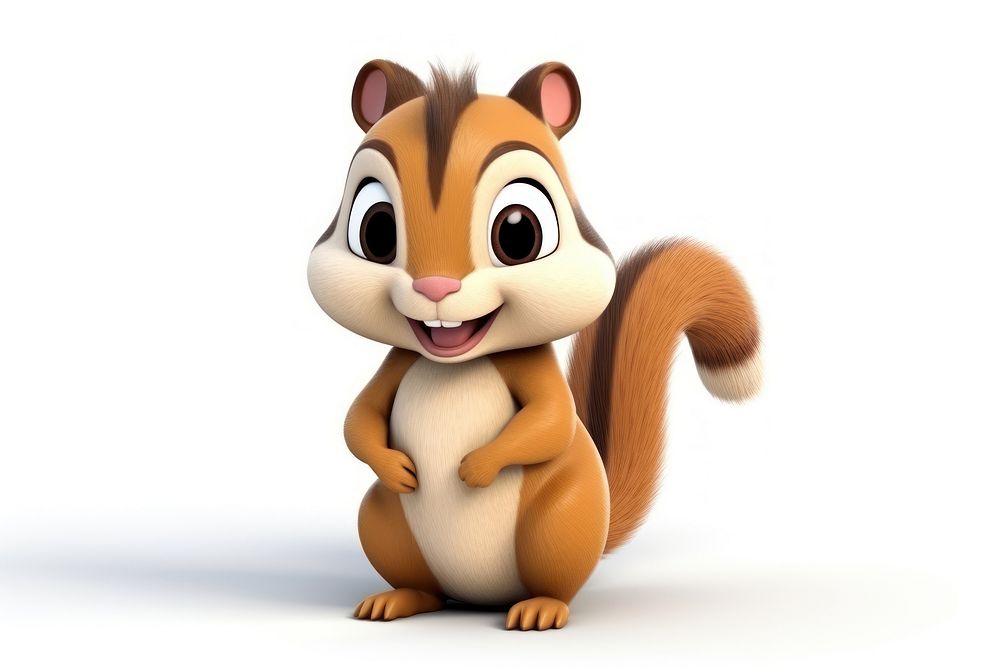 Chipmunk cartoon rodent mammal. AI | Premium Photo Illustration - rawpixel