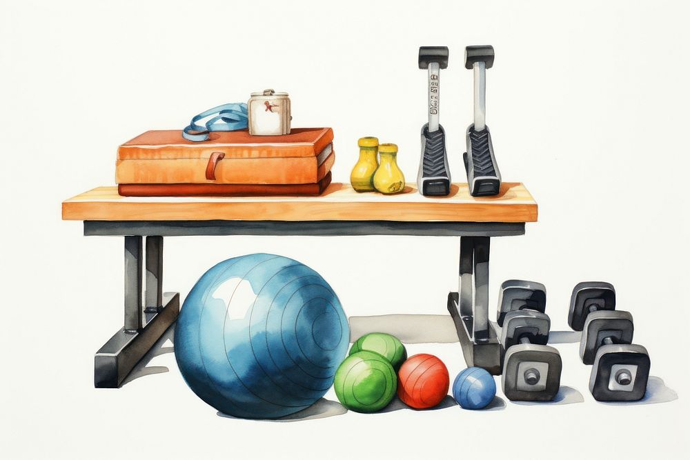 Sports table ball gym. AI | Free Photo Illustration - rawpixel