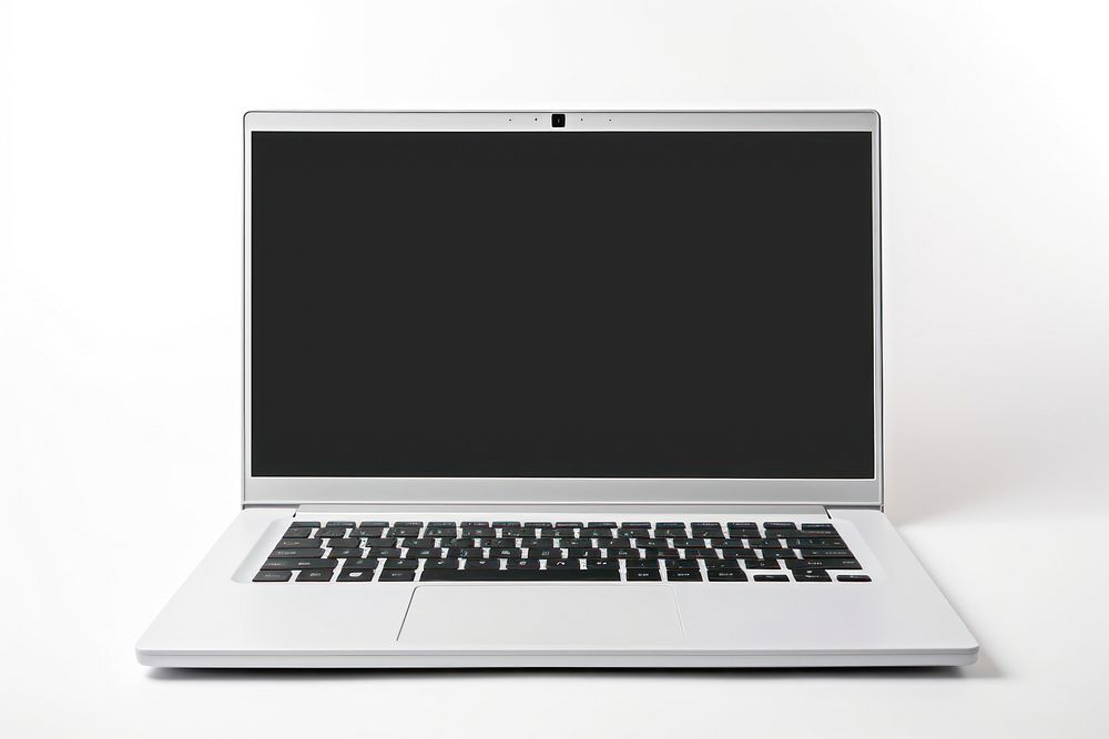 Laptop computer white background portability. | Premium Photo - rawpixel