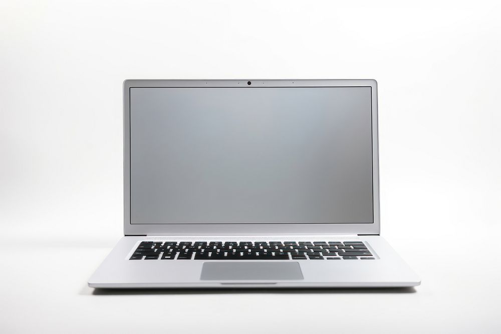 Laptop computer screen white background. | Free Photo - rawpixel
