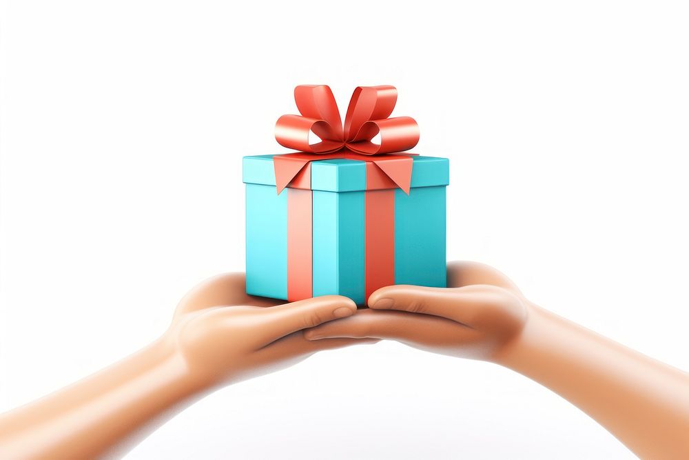 Gift holding hand box. AI | Premium Photo Illustration - rawpixel