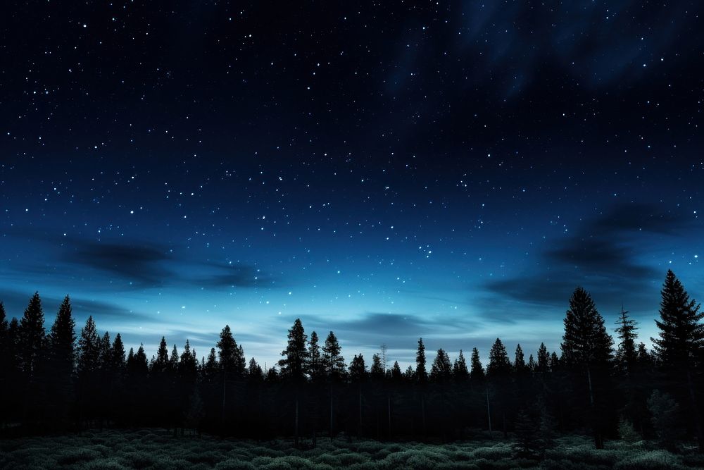 Night sky landscape outdoors | Premium Photo - rawpixel