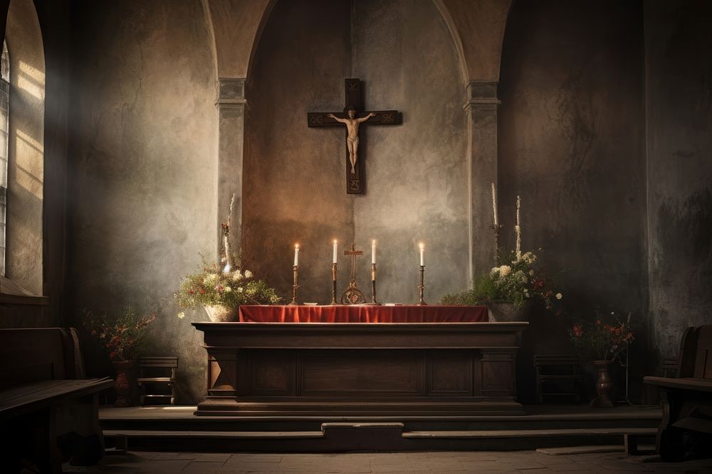 Altar architecture building candle. | Premium Photo - rawpixel