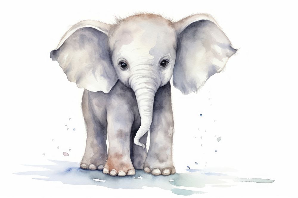 Elephant wildlife animal mammal. AI | Premium Photo - rawpixel