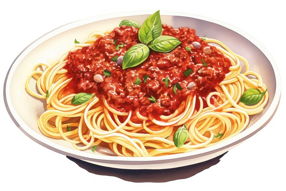 Spaghetti pasta plate food. AI | Premium Photo Illustration - rawpixel