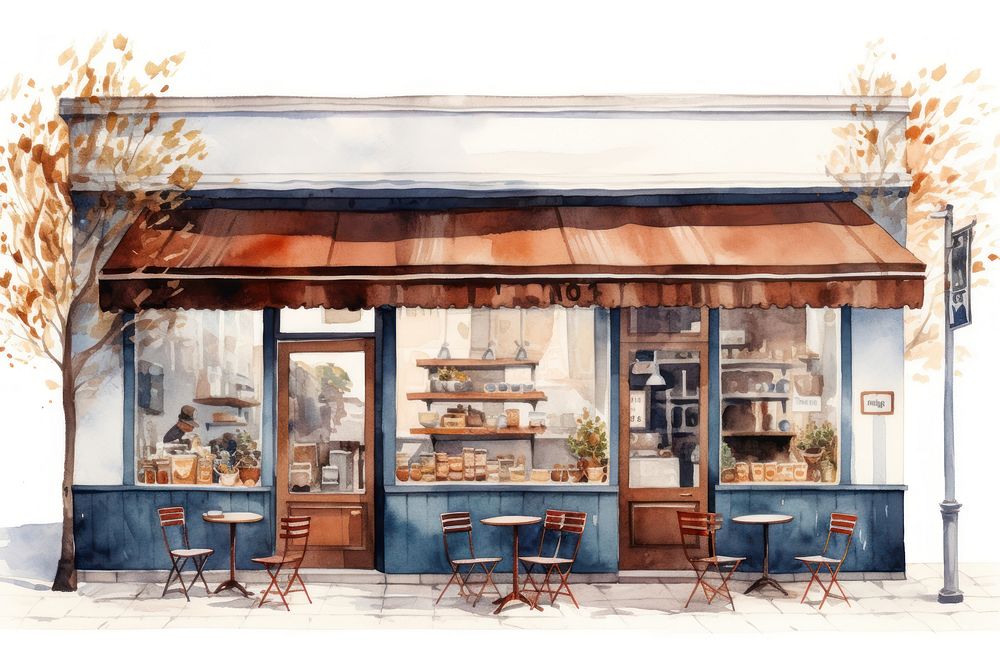 Restaurant furniture bakery chair. AI | Premium Photo - rawpixel