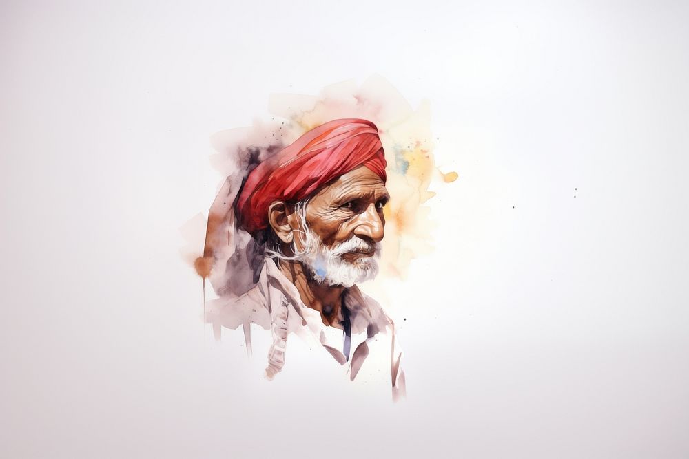 Portrait turban art photography. | Free Photo - rawpixel