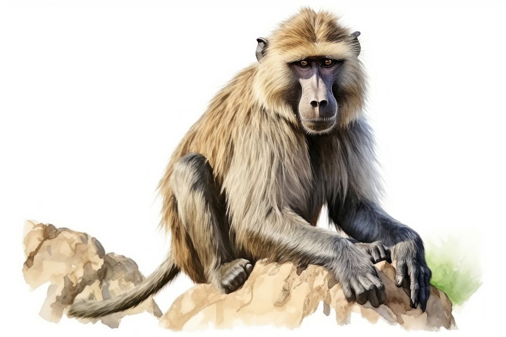 Wildlife mammal animal monkey. AI | Free Photo Illustration - rawpixel