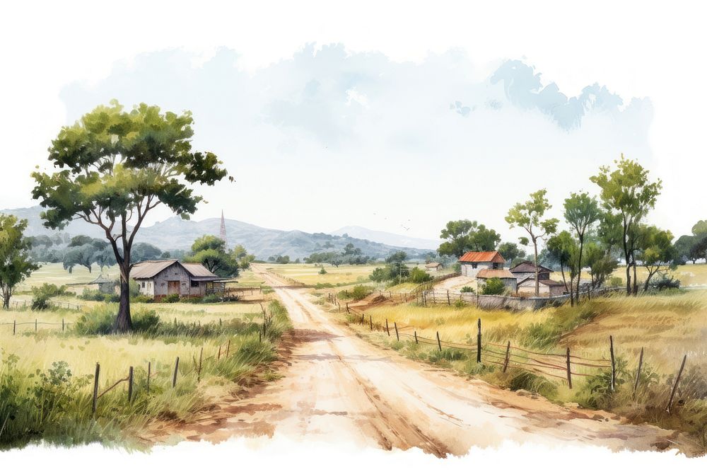 Architecture countryside landscape outdoors | Free Photo - rawpixel