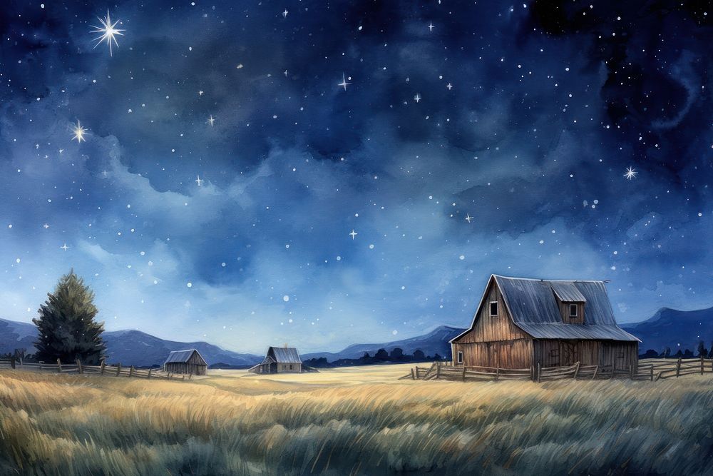 Night architecture landscape building. AI | Premium Photo Illustration ...