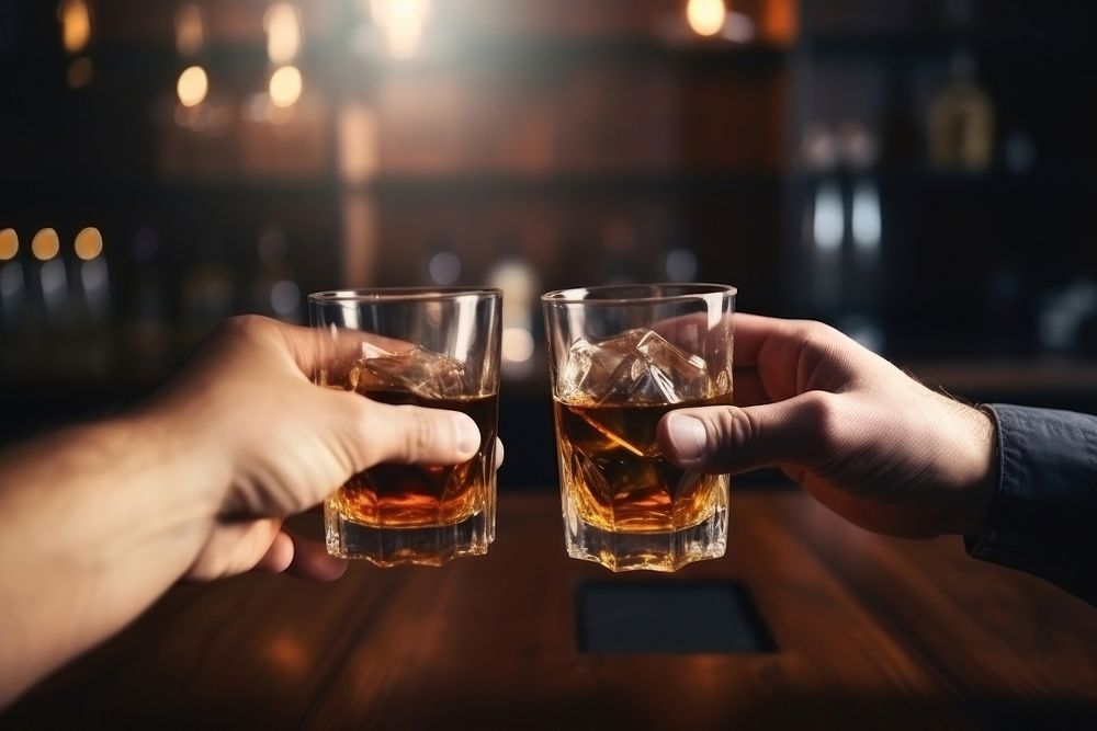 Drink glass beverage whiskey. AI | Free Photo - rawpixel