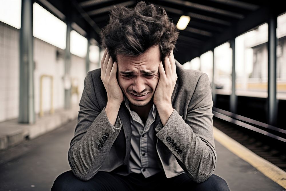 Photography portrait worried adult. | Premium Photo - rawpixel