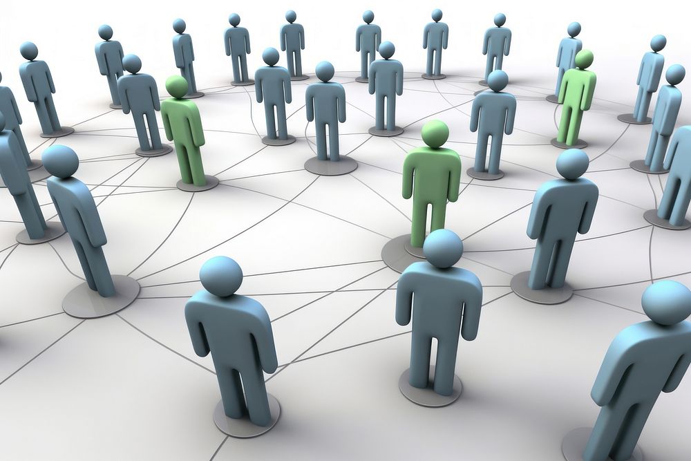 Network cooperation backgrounds technology. AI | Free Photo - rawpixel