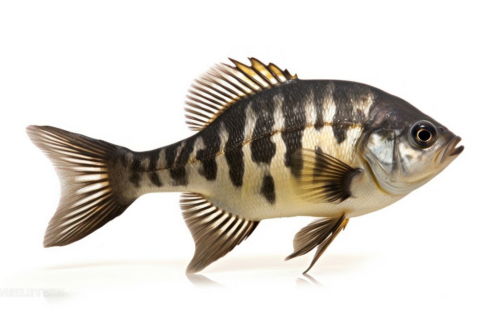 Fish animal white background wildlife. | Premium Photo - rawpixel
