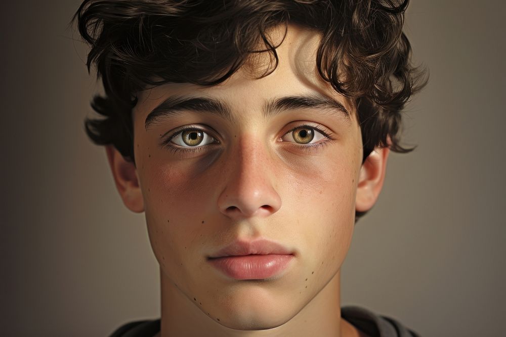 Portrait photo face contemplation. | Free Photo - rawpixel