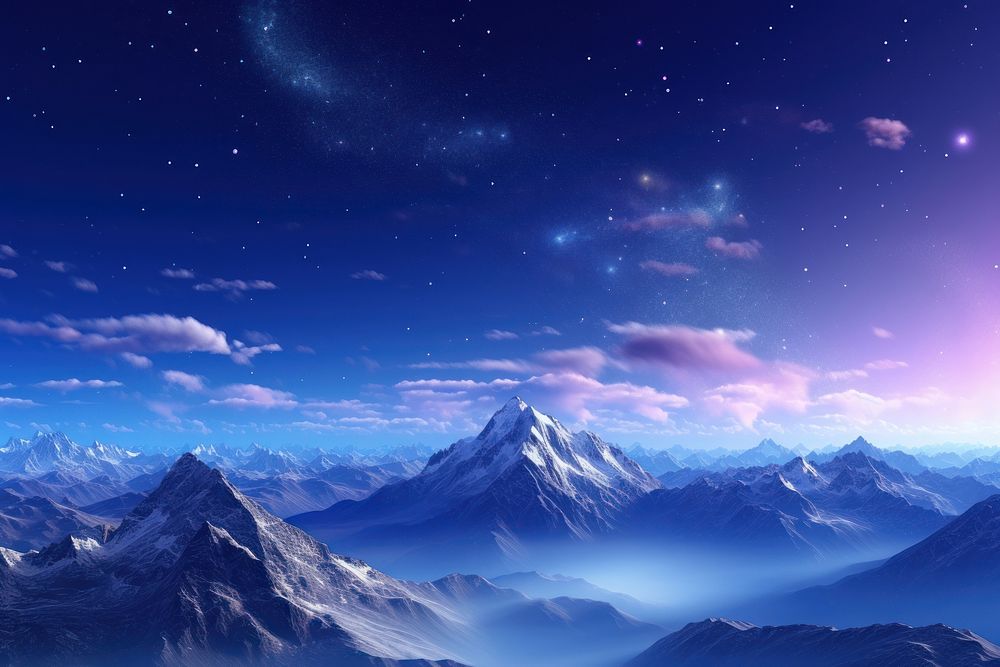 Mountain sky landscape panoramic. | Premium Photo - rawpixel