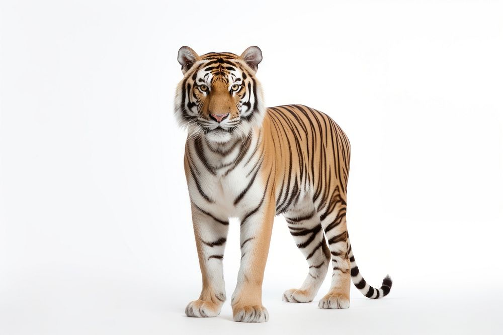Tiger wildlife standing animal. | Free Photo - rawpixel