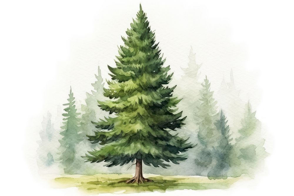 Tree plant pine fir. AI | Premium Photo - rawpixel