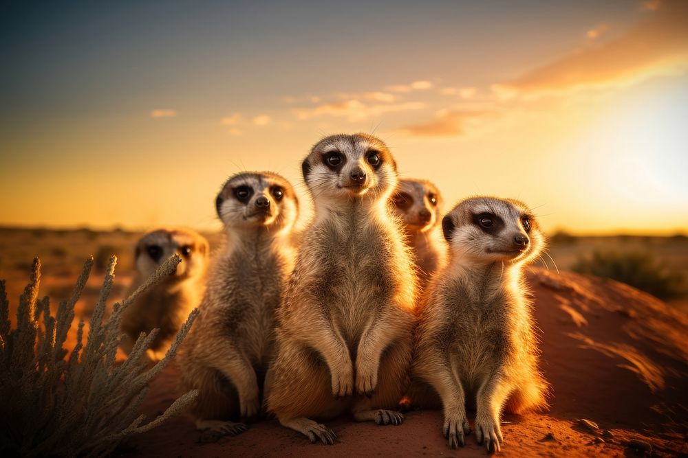 Meerkat wildlife animal mammal. AI | Free Photo - rawpixel