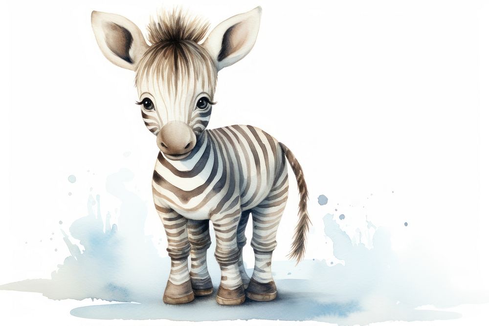 Zebra wildlife animal mammal. AI | Free Photo - rawpixel