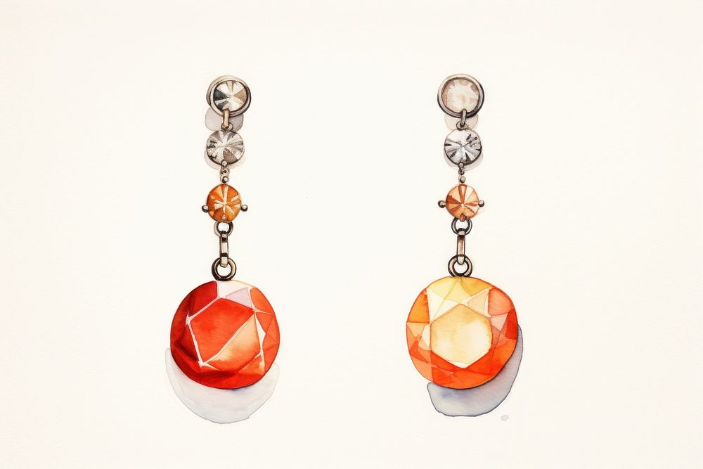 Earring gemstone jewelry accessories. AI | Free Photo Illustration ...