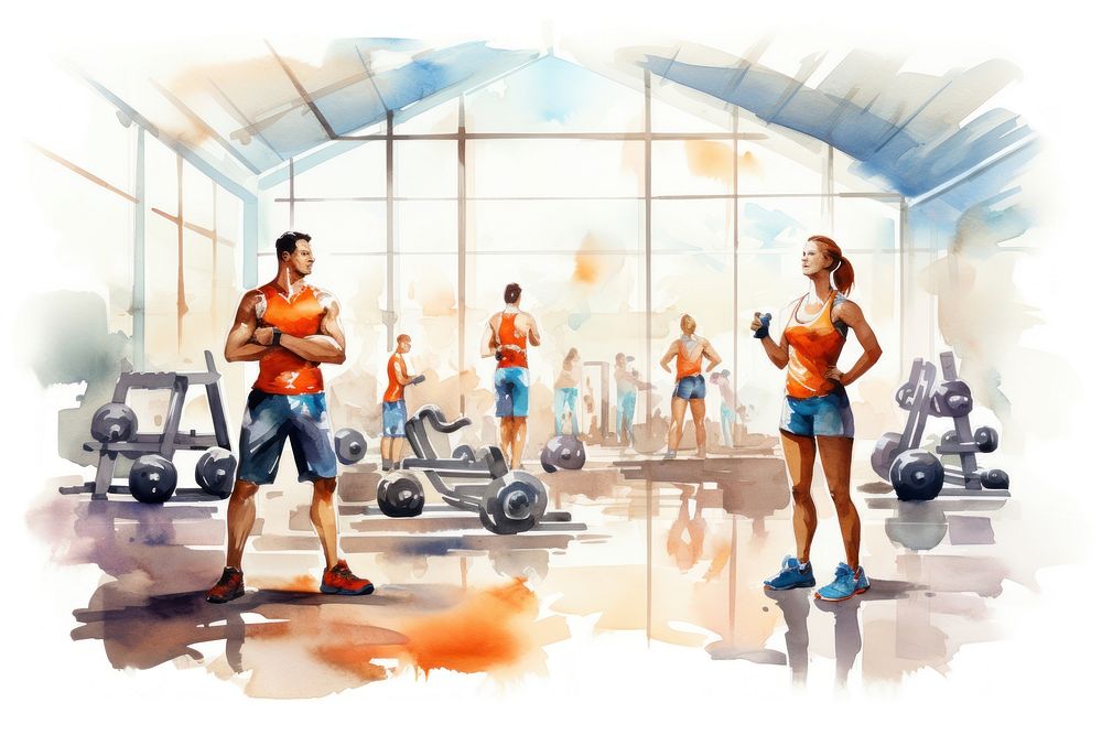 Gym sports adult determination. | Premium Photo - rawpixel