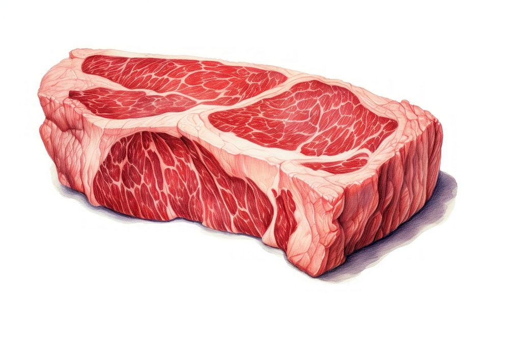 Steak beef meat food, digital | Free Photo Illustration - rawpixel