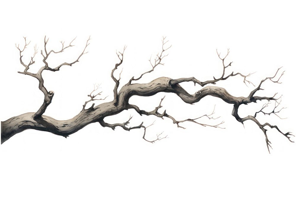 Tree drawing branch sketch. | Premium Photo Illustration - rawpixel