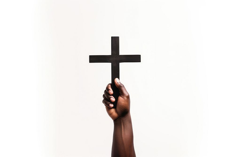 Cross hand holding symbol. AI | Premium Photo - rawpixel
