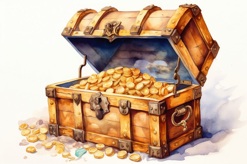 Treasure paper box container. | Free Photo - rawpixel