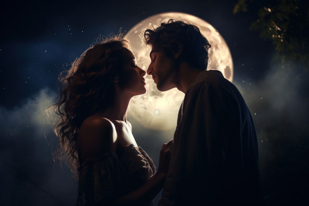 Moon astronomy romantic nature. | Premium Photo - rawpixel