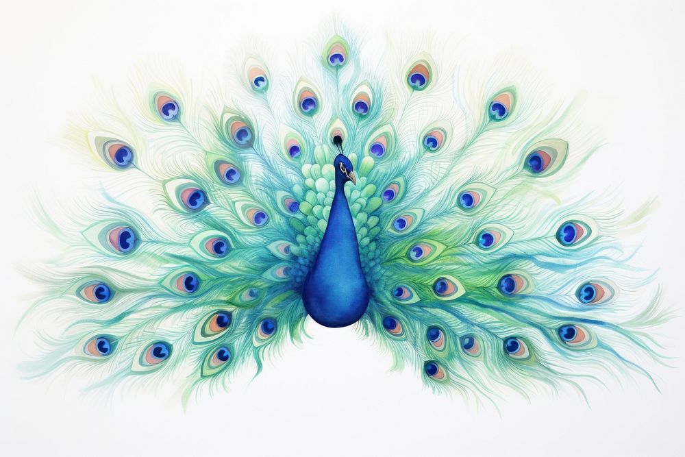 Peacock pattern animal bird | Premium Photo - rawpixel