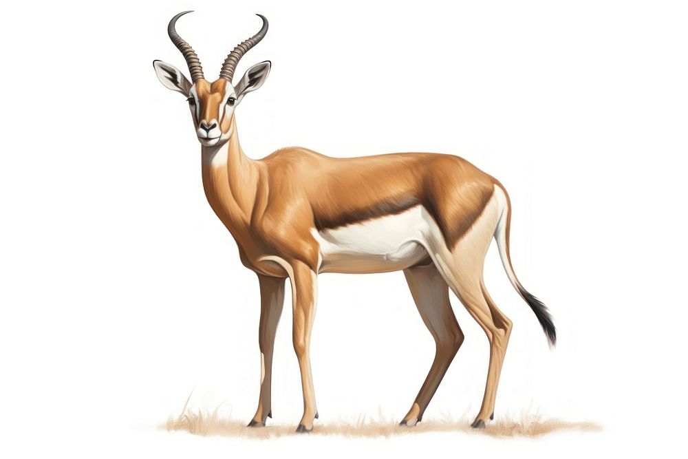 Wildlife antelope animal mammal. | Free Photo Illustration - rawpixel