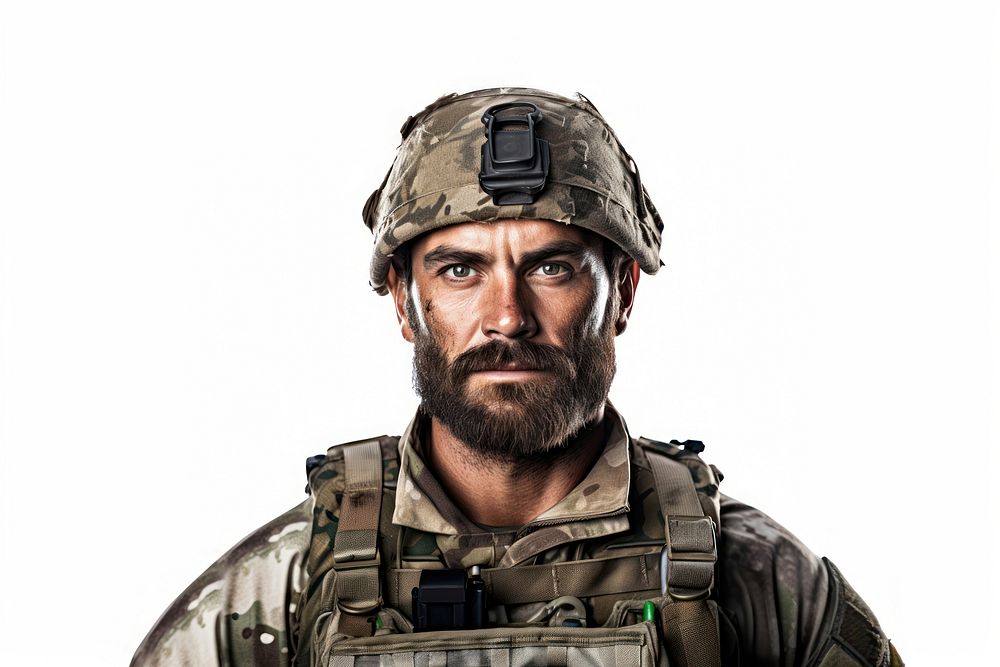 Soldier military portrait adult. | Free Photo - rawpixel