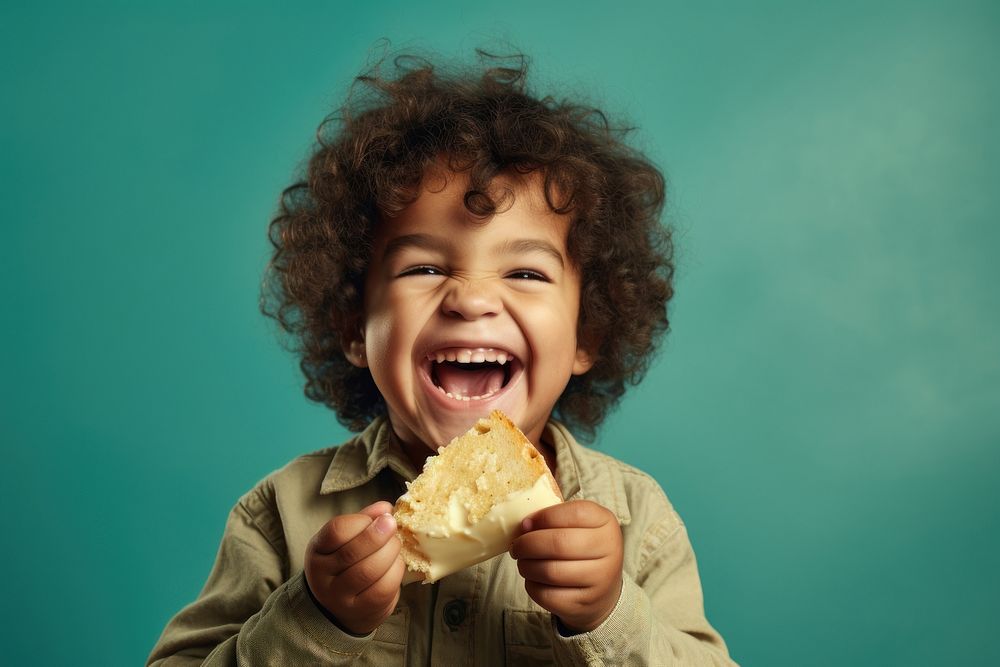 Eating portrait baby food. AI | Premium Photo - rawpixel