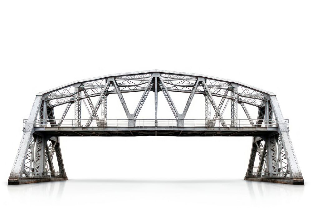 Bridge architecture steel white background. | Free Photo - rawpixel