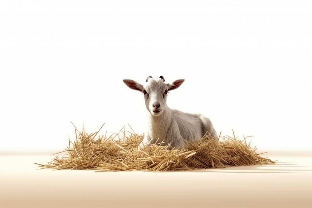 Straw livestock animal mammal. | Premium Photo Illustration - rawpixel