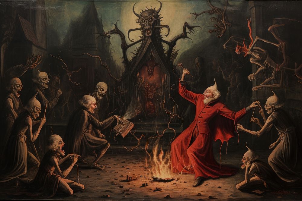 Painting adult representation spirituality. AI | Free Photo ...