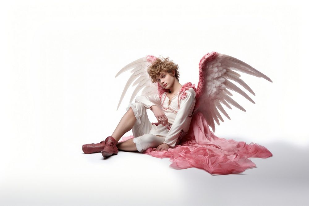 Angel white creativity archangel. | Free Photo - rawpixel