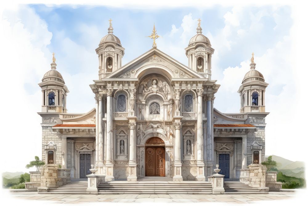 Building architecture spirituality catholicism. | Premium Photo ...