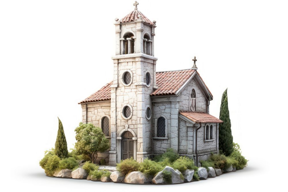 Building architecture steeple tower. AI | Free Photo - rawpixel