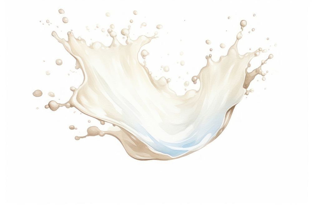Milk white background refreshment splattered. | Free Photo Illustration ...