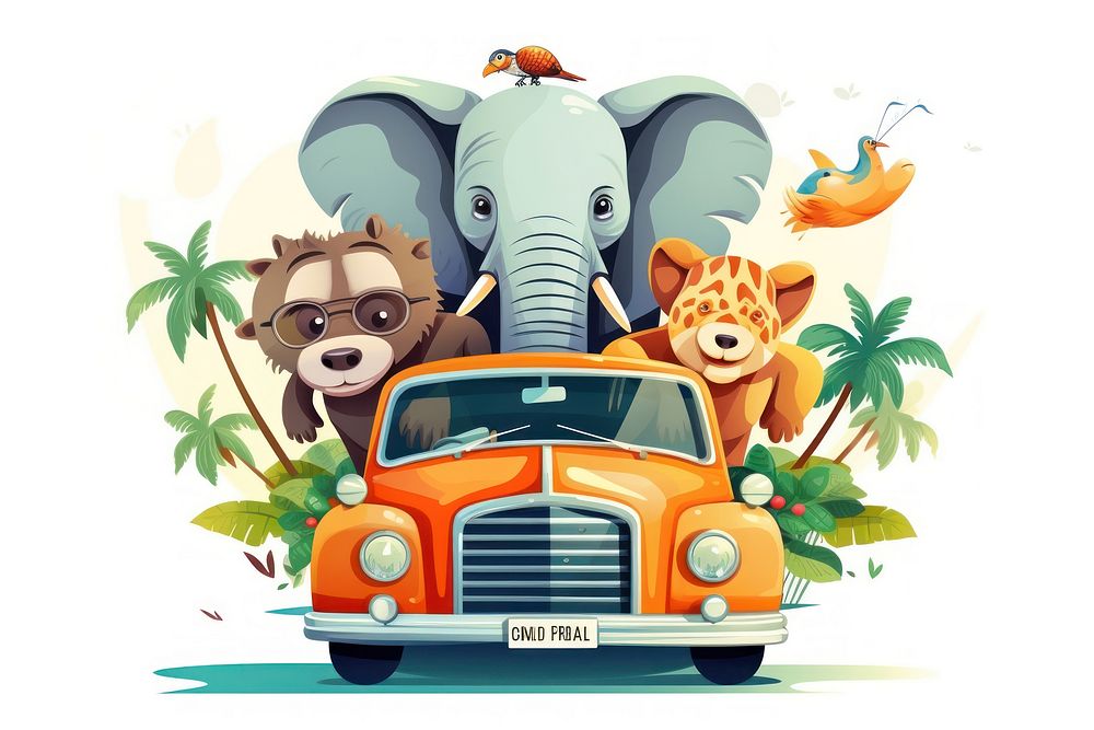 Car outdoors wildlife vehicle. AI | Free Photo - rawpixel