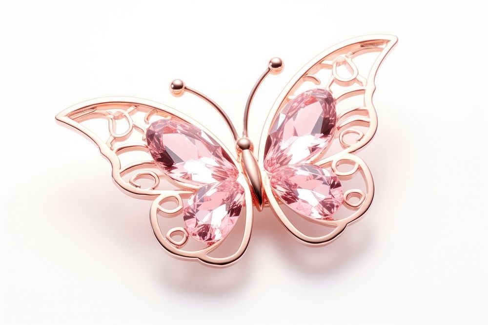 Butterfly gemstone jewelry brooch. | Free Photo - rawpixel