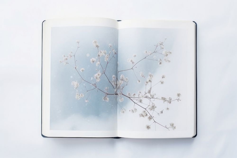 Book publication flower plant. AI | Free Photo - rawpixel