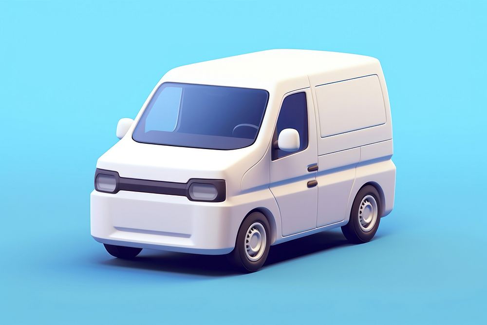 Van vehicle truck car. | Free Photo Illustration - rawpixel