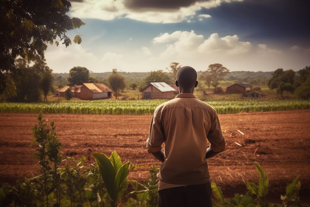 Farm outdoors nature farmer. AI | Free Photo - rawpixel