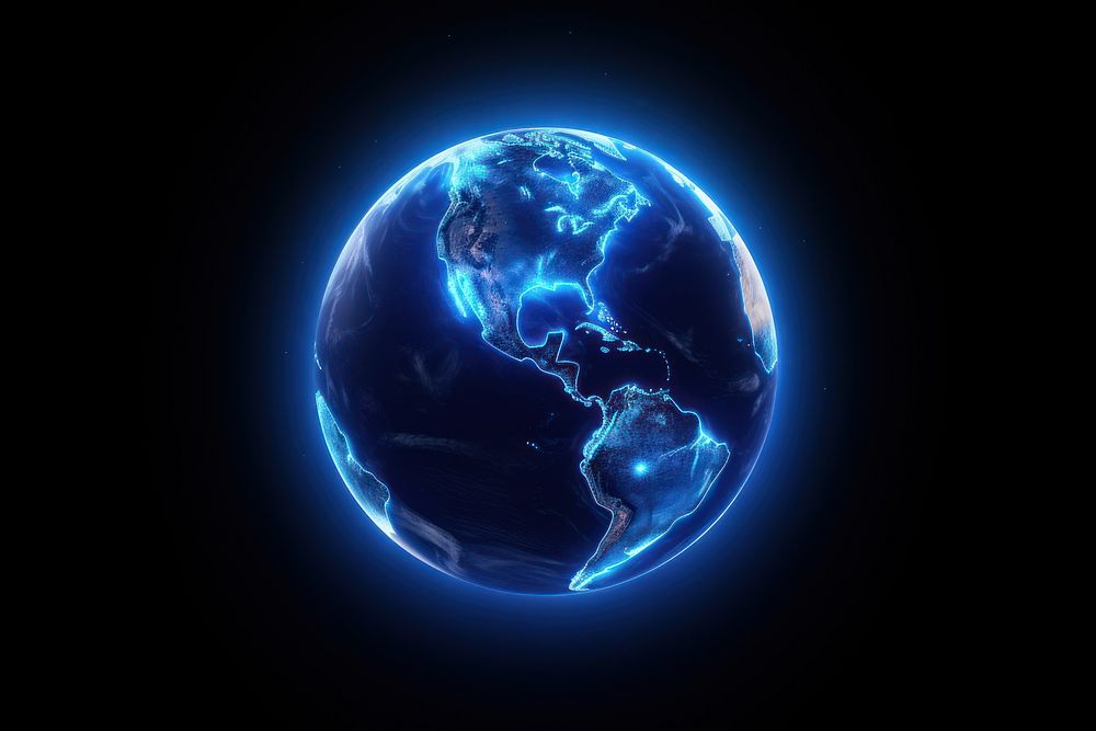 Earth astronomy planet light. AI | Free Photo Illustration - rawpixel